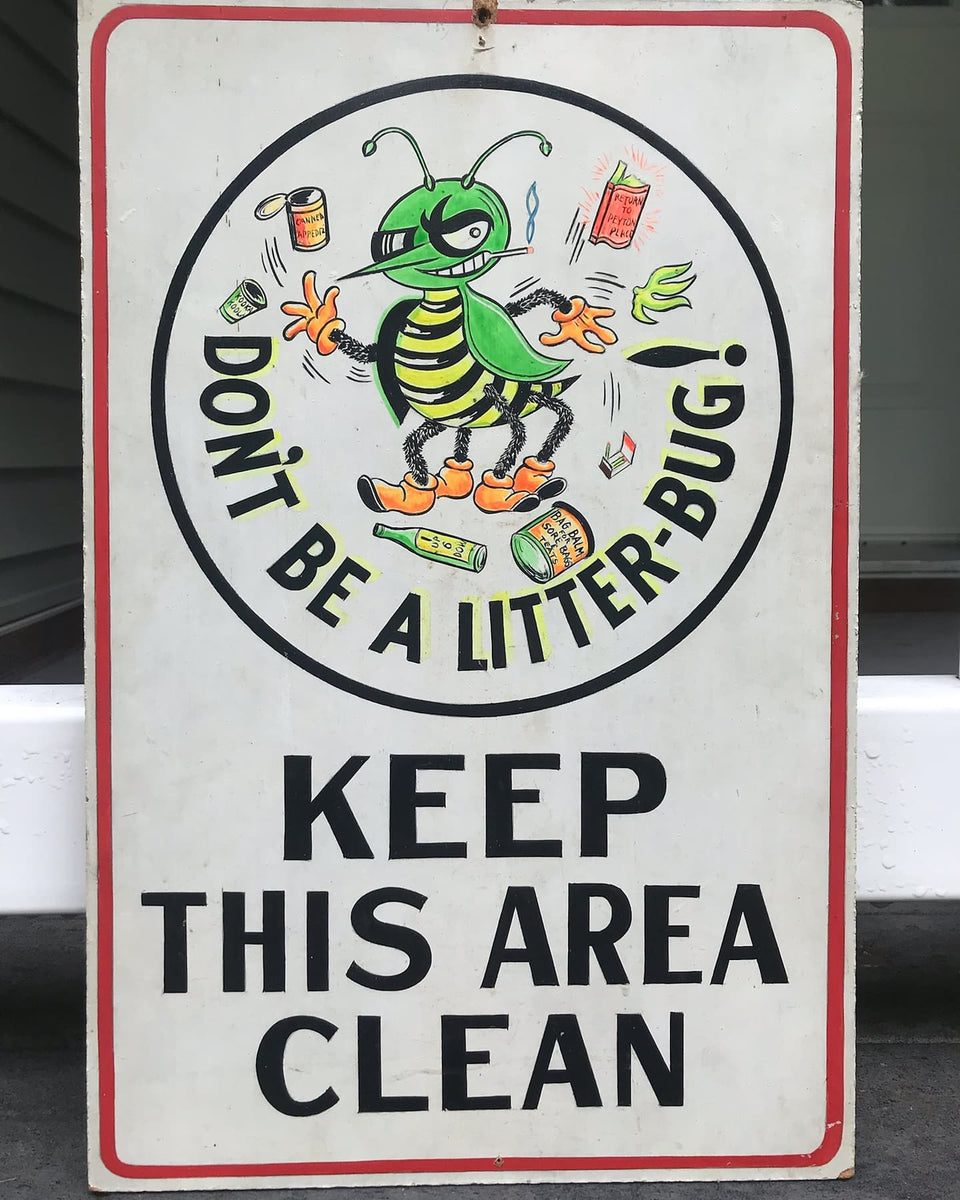 Don’t Be A Litter Bug – 603Glass